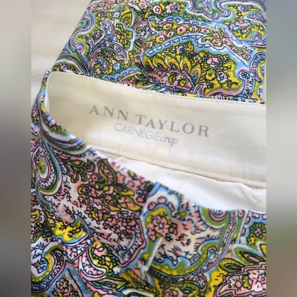 Ann Taylor | Pants & Jumpsuits | New Ann Taylor Carnegie Crop In ...